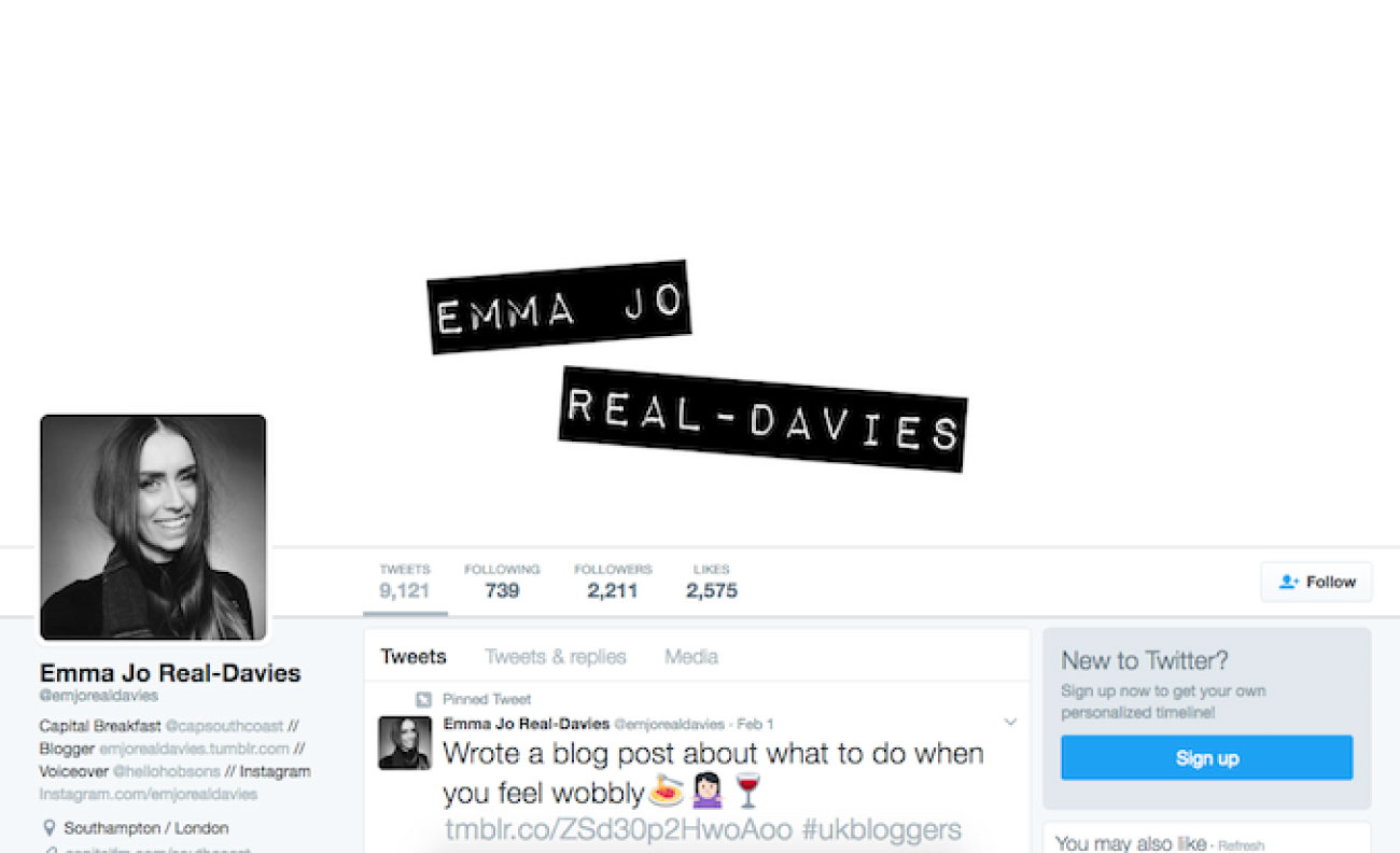 Emily Gutteridge - Blog